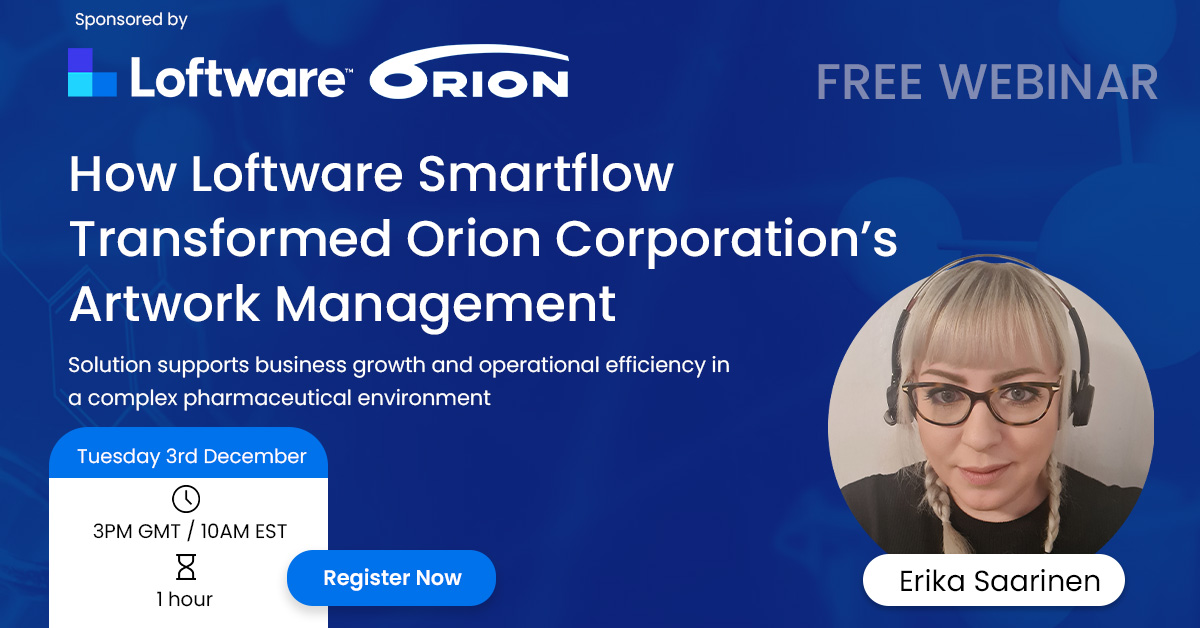 How Loftware Smartflow Transformed Orion Corporation’s Artwork Management